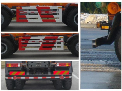 Steering Wheel Garbage Truck With Slip On Unit / Garbage Disposal Truck