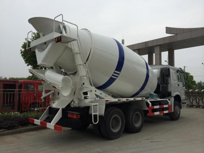 8M3 336hp 6x4 10 Tire Concrete Mixing Equipment With 1 Spare Tire And ...