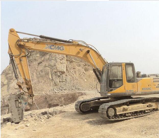 XE215D Road Maintenance Machinery 21 Ton 0.8 ~ 1.3m3 Bucket Crawler ...