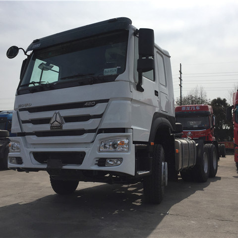 Sinotruk HOWO 6x4 Prime Mover Truck , Tractor Truck 336hp, 371hp, 420hp, Euro II, Loading 40-60tons