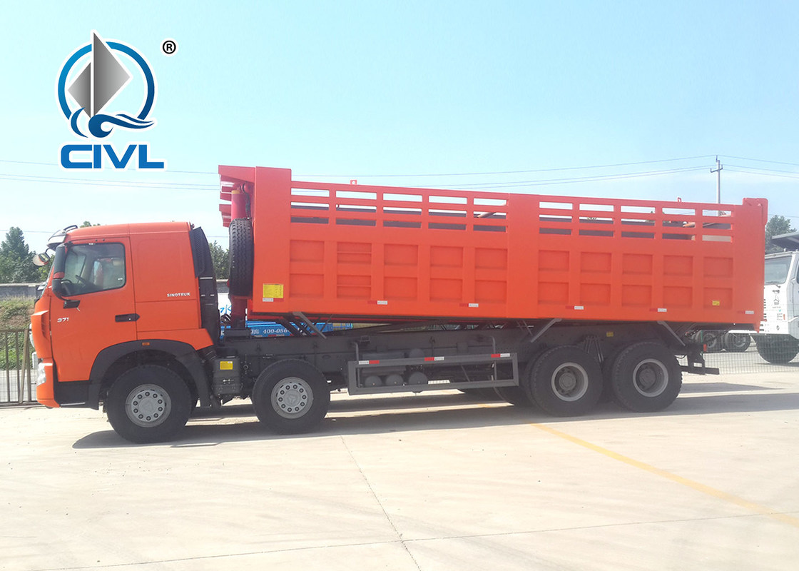 New Tipper Truck 371HP EUROII engine12 Wheels LHD 31tons 30CBM ZZ3317N3567W