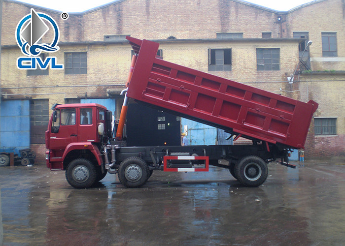 40T International Dump Truck 6 x 2 336hp With One Spare Tire Front Lifting