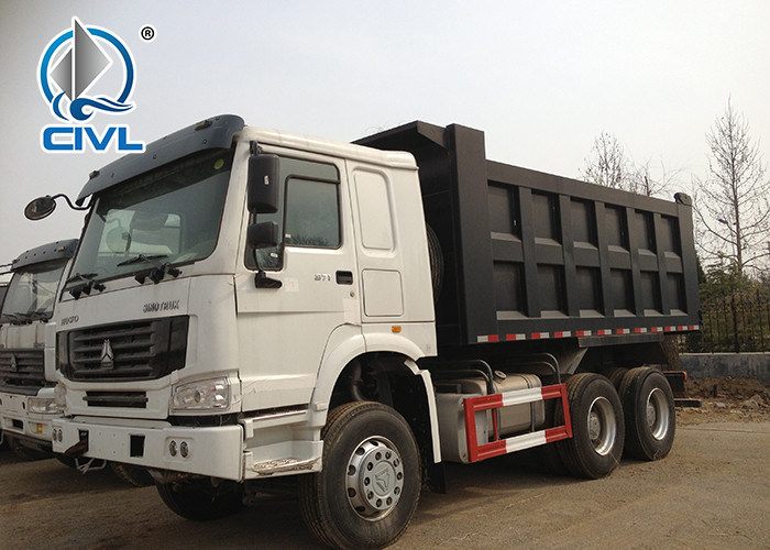 Manual Transmission 371hp 25 Tons 6x4 Howo Dump Truck
