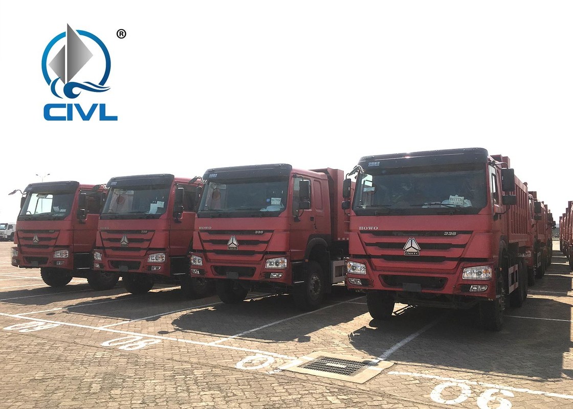 New HOWO 18m3 Articulated Dump Truck / 6x4 Tipper Truck 336hp Model ...