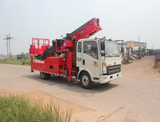 Prime Mover Vehicle Hydraulic Aerial Cage With Optional Chassis Half ...