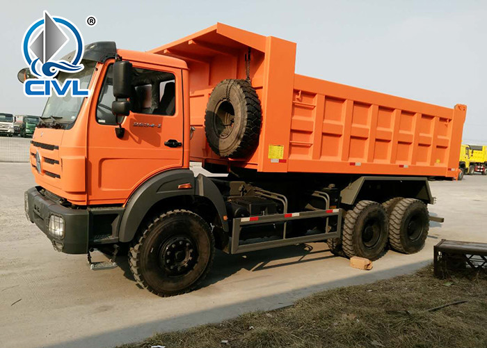 BEIBEN 6x4 Heavy Duty Dump Truck 1200R20 Tires Type 20 Cubic BeiBen 10 ...