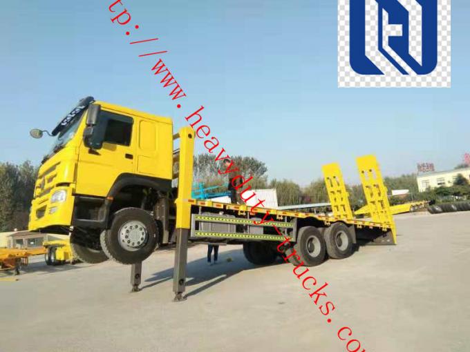 2 Axle Lorry Trailer Semi Trailer Trucks 28t Single Speed White Or Red ...