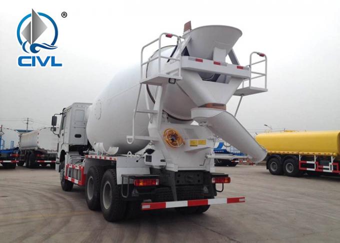 Pto Cement Mixer Truck Concrete Mixing Equipment With Safety Belts For ...