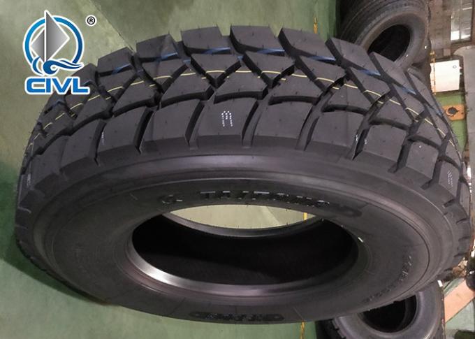 Tire / Tyre For Siotruk Truck Replacement Triangle , Linglong Famous ...
